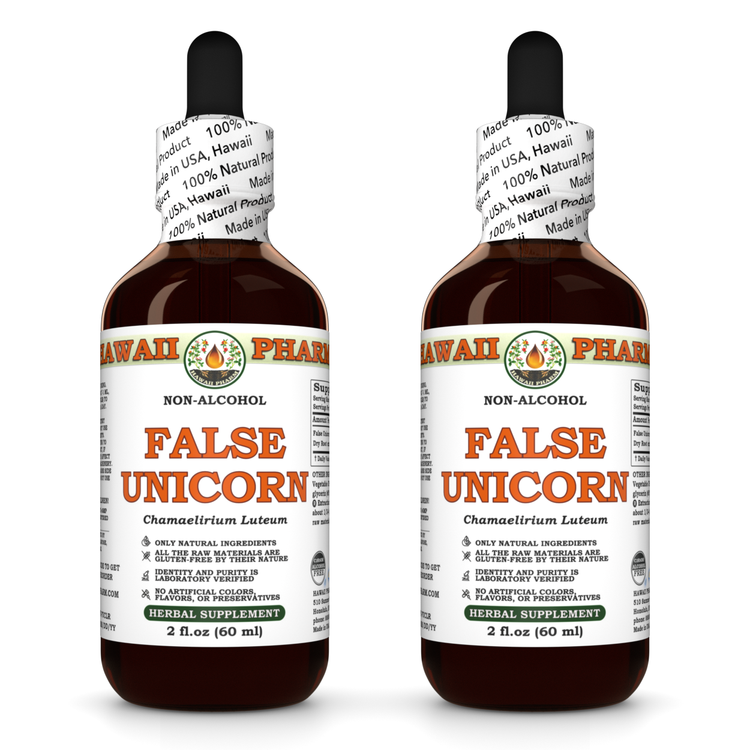False Unicorn Alcohol-FREE Liquid Extract, False Unicorn (Chamaelirium ...
