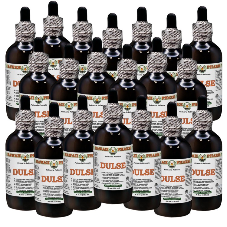 Dulse Alcohol-FREE Liquid Extract, Dulse (Palmaria Palmata) Dried Leaf ...