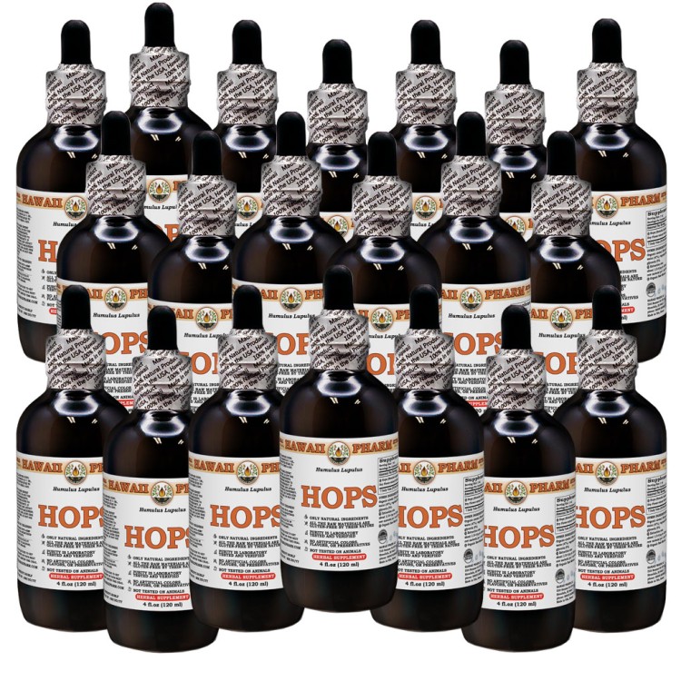 Hops Liquid Extract, Organic Hops (Humulus Lupulus) Dried Flower Tincture