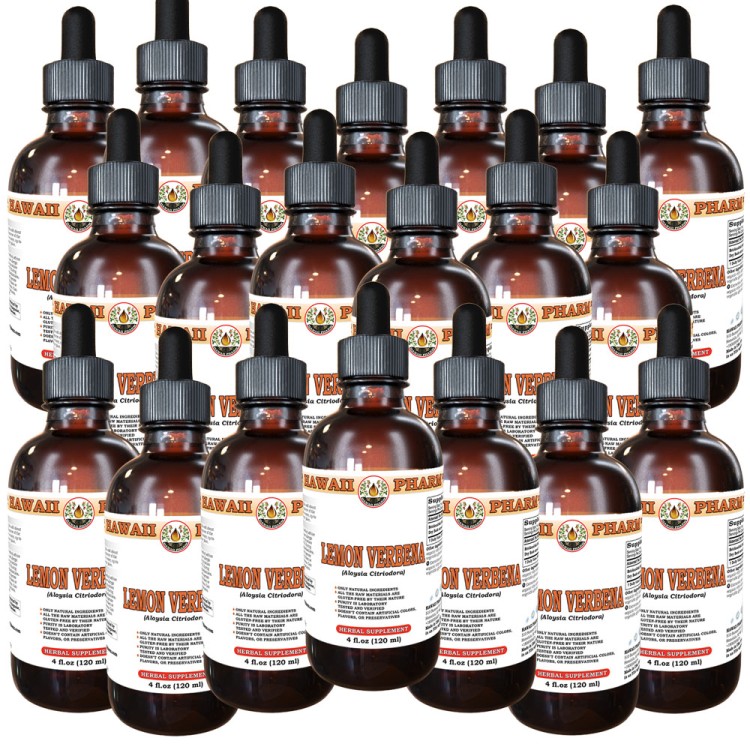Lemon Verbena (Aloysia Citriodora) Tincture, Certified Organic Dried ...