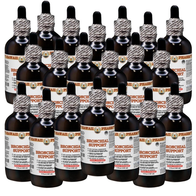 Bronchial Support Liquid Extract, Echinacea Dried Root, Garlic Dried ...