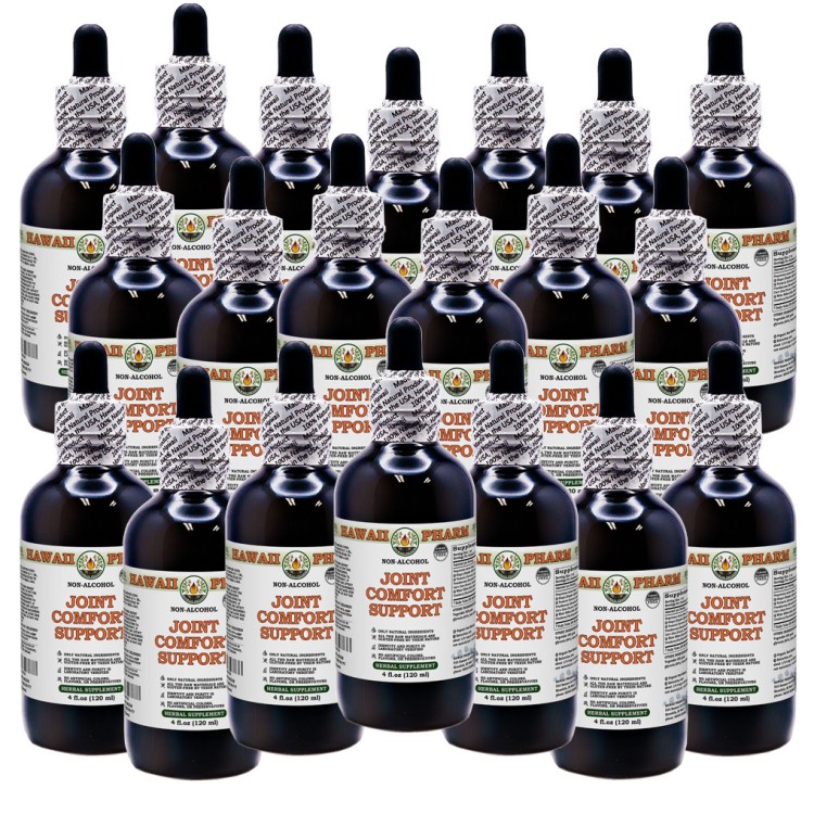 Joint Comfort Support Alcohol-FREE Herbal Liquid Extract, Ginger root ...