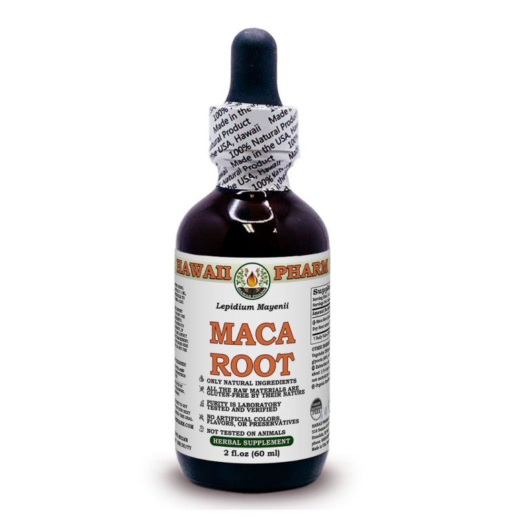 Maca Root Alcohol-FREE Liquid Extract, Organic Maca (Lepidium Mayenii ...