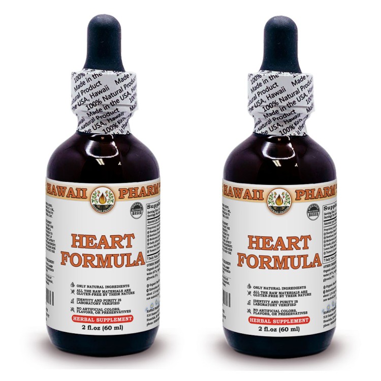 Heart Formula Liquid Extract, Rosehips seed, Hawthorn berry, Motherwort ...