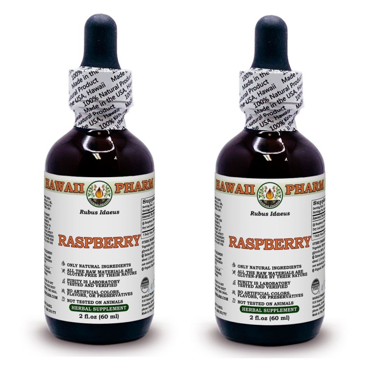 Raspberry Alcohol-FREE Liquid Extract, Organic Raspberry (Rubus idaeus ...