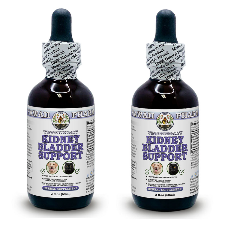 Kidney Bladder Support, Veterinary Natural Alcohol-FREE Liquid Extract, Pet Herbal Supplement