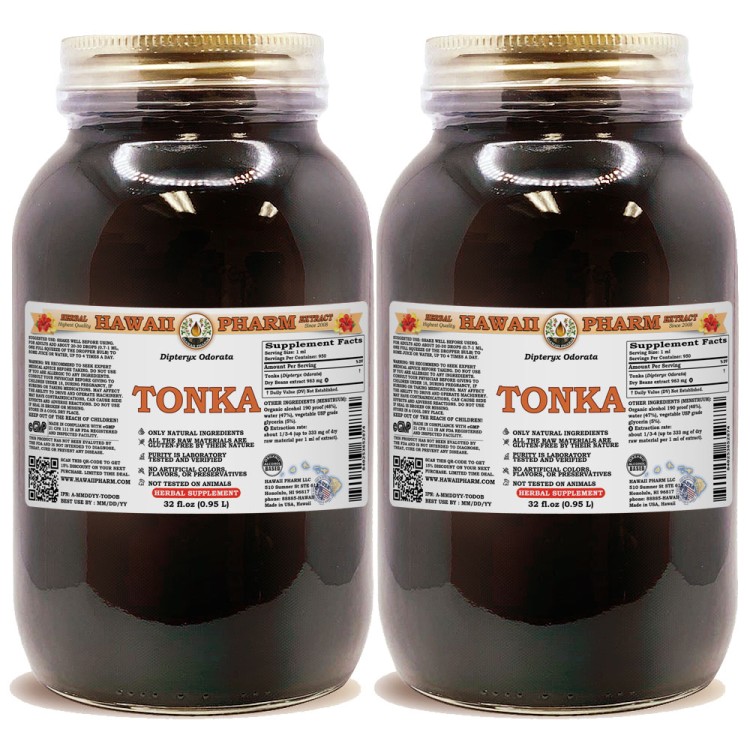 Tonka Liquid Extract, Tonka (Dipteryx odorata) Dried Beans Tincture