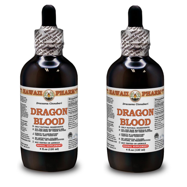 Dragon Blood Resin (Daemonorops draco) Tincture, Dried Resin Liquid ...