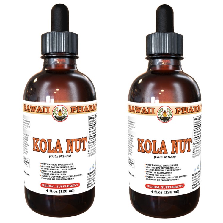 Kola (Cola Nitida) Tincture, Wildcrafted Dried Whole Nut Liquid Extract