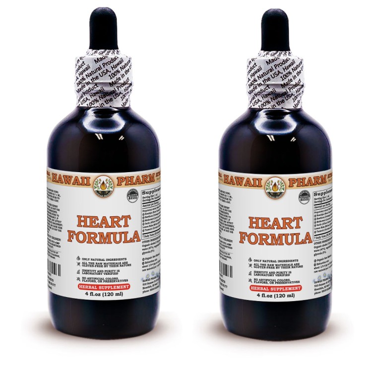 Heart Formula Liquid Extract, Rosehips seed, Hawthorn berry, Motherwort ...
