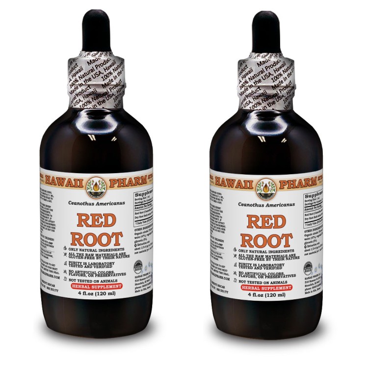 Red Root Liquid Extract, Red Root (Ceanothus Americanus) Dried Root ...