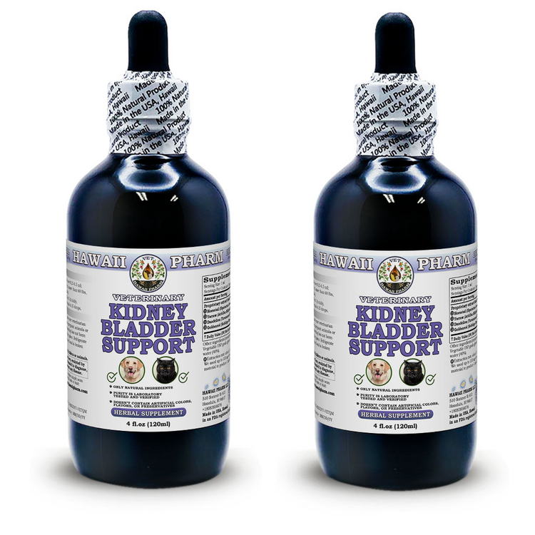 Kidney Bladder Support, Veterinary Natural Alcohol-FREE Liquid Extract, Pet Herbal Supplement