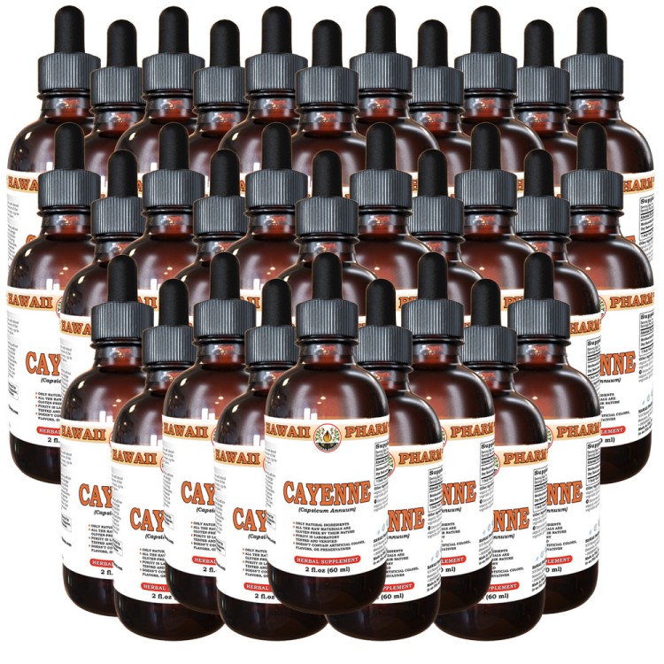 Cayenne (Capsicum Annuum) Tincture, Certified Organic Dried Fruit ...