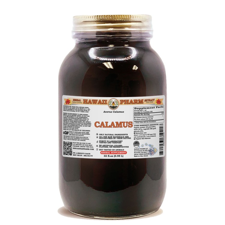 Calamus Liquid Extract, Organic Calamus (Acorus Calamus) Dried Root ...