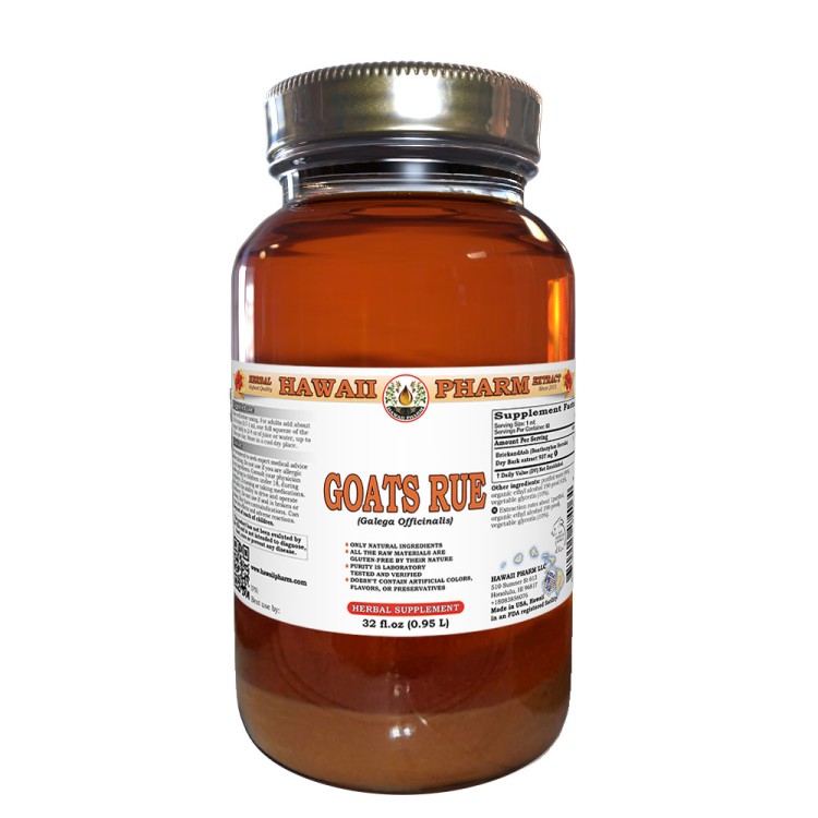 Goats Rue (Galega Officinalis) Tincture, Certified Organic Dried Herb ...