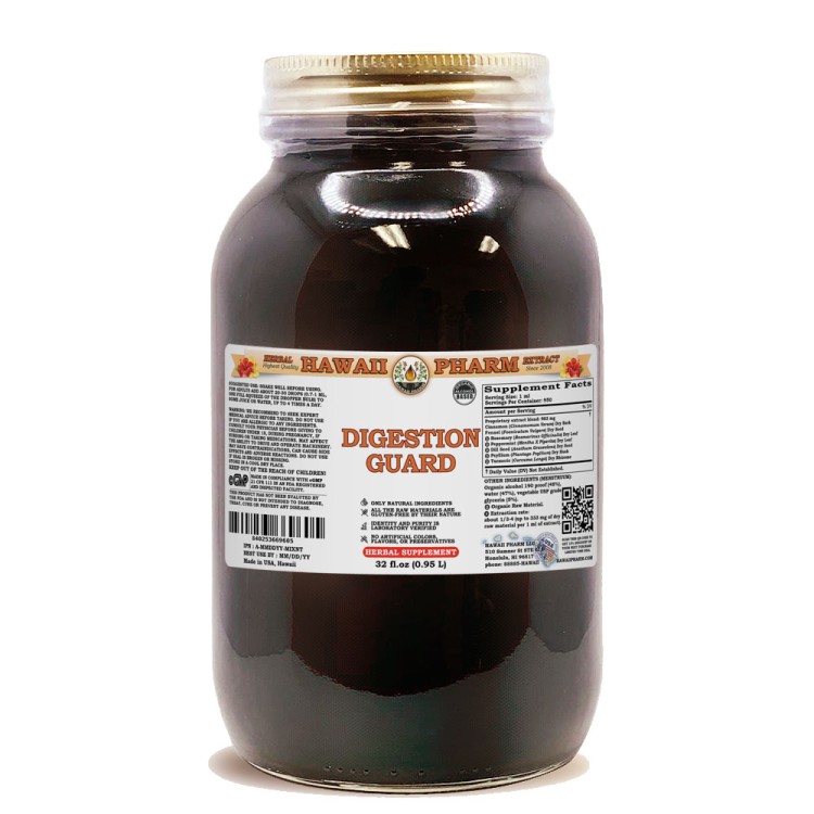 Digestion Guard Liquid Extract, Cinnamon bark, Fennel seed, Rosemary ...