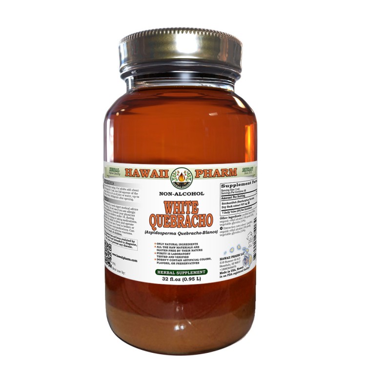 White Quebracho (Aspidosperma Quebracho-Blanco) Tincture, Dried Bark ...