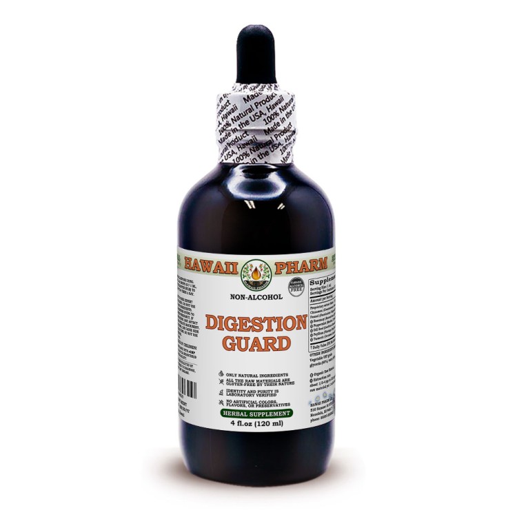 Digestion Guard Alcohol-FREE Herbal Liquid Extract, Cinnamon bark ...