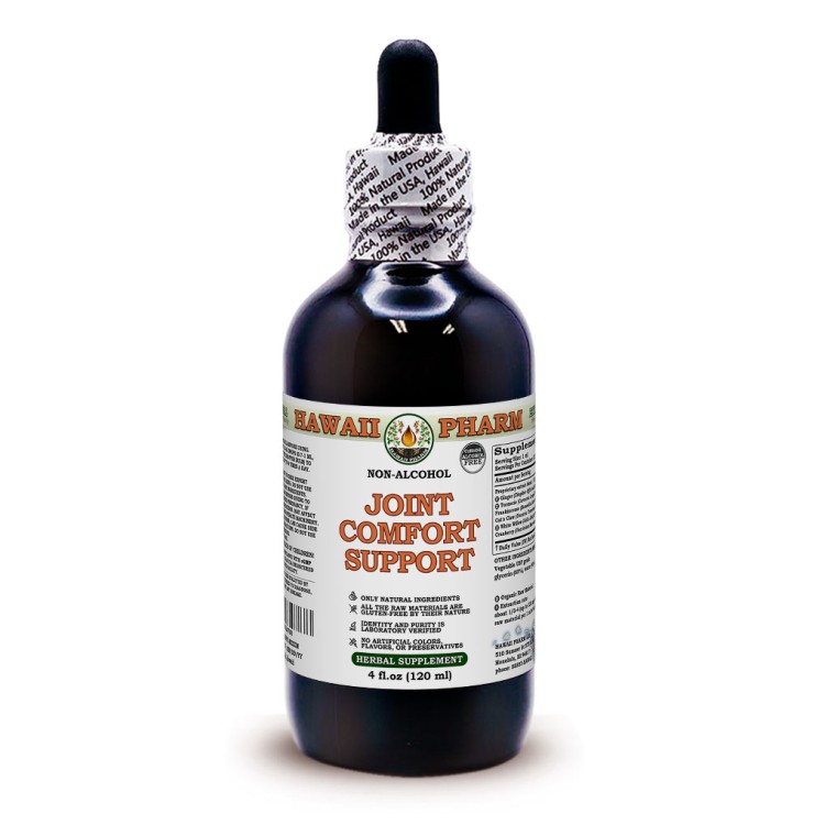 Joint Comfort Support Alcohol-FREE Herbal Liquid Extract, Ginger root ...