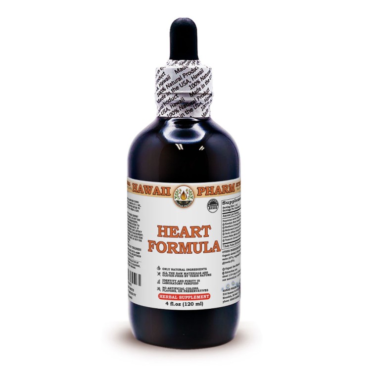 Heart Formula Liquid Extract, Rosehips seed, Hawthorn berry, Motherwort ...