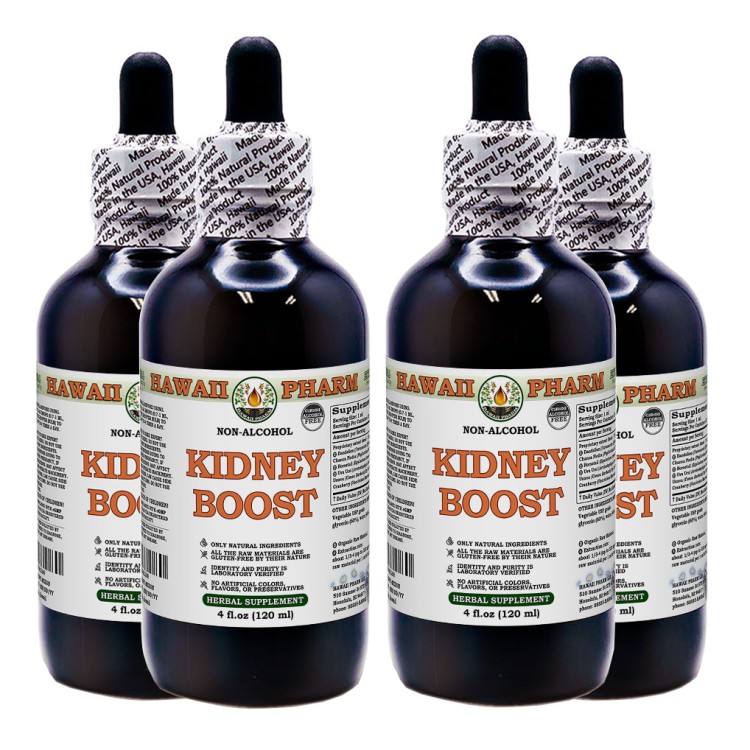 Kidney Boost Alcohol-FREE Herbal Liquid Extract, Dandelion root, Chanca ...