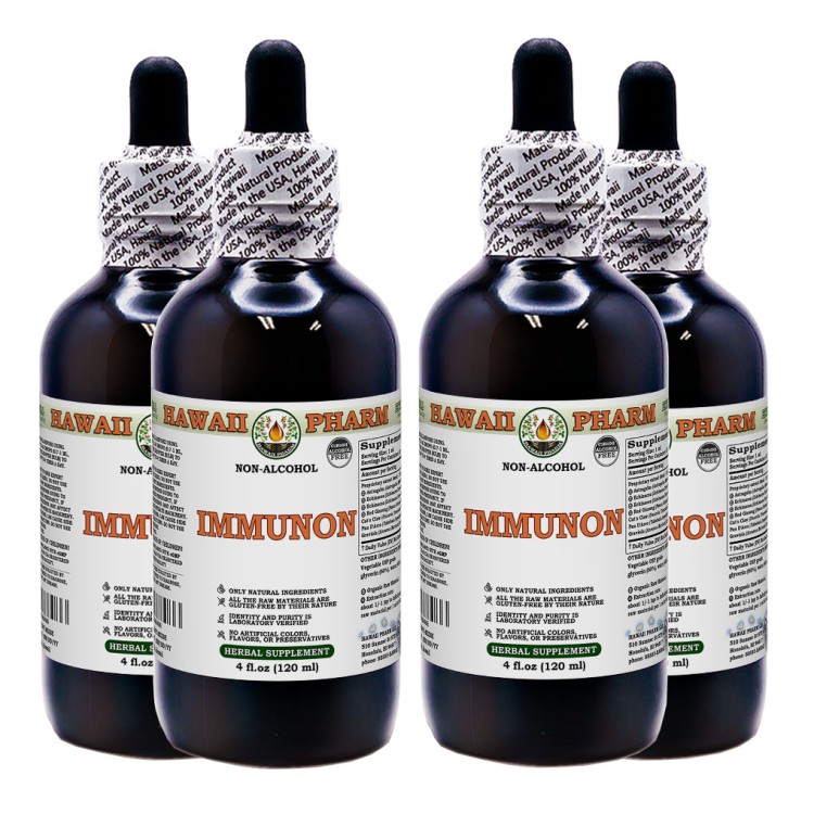Immunon - Hawaii Pharm Absolutely Natural Premium Quality ALCOHOL-FREE ...
