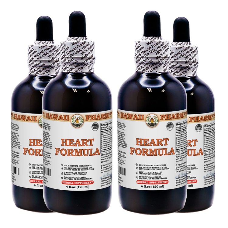 Heart Formula Liquid Extract, Rosehips seed, Hawthorn berry, Motherwort ...