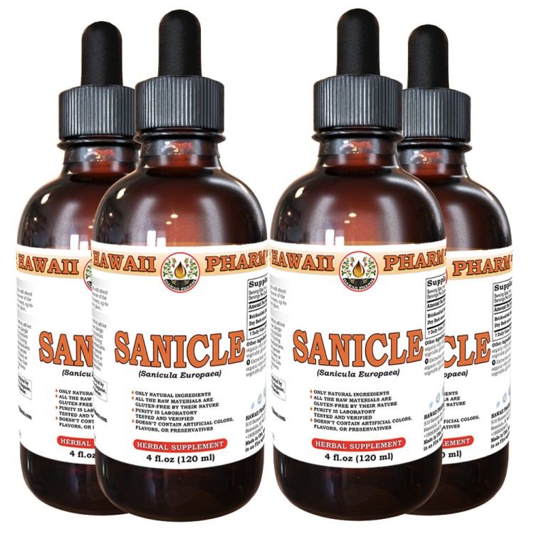Sanicle (Sanicula Europaea) Tincture, Dried Herb Liquid Extract