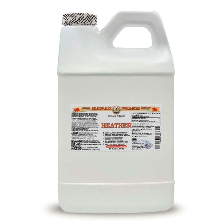 Heather Liquid Extract, Organic Heather (Calluna Vulgaris) Dried Leaf ...