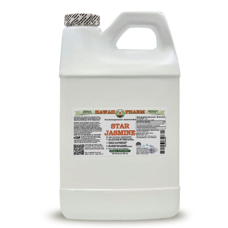 Star Jasmine (Trachelospermum Jasminoides) Glycerite, Dried Stems and ...